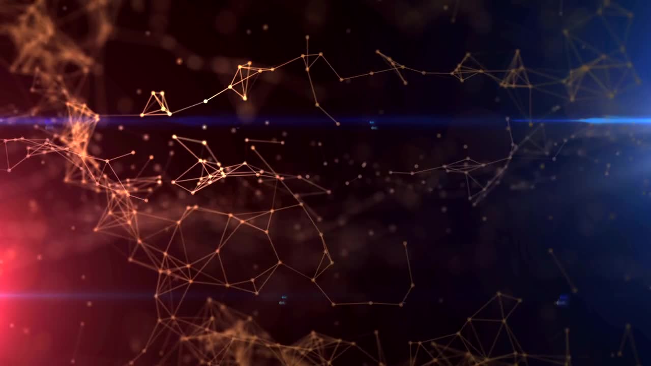 Technologies. Abstract Background With Plexus Connections Wire Frame Web. Seamless Looping. Free ...