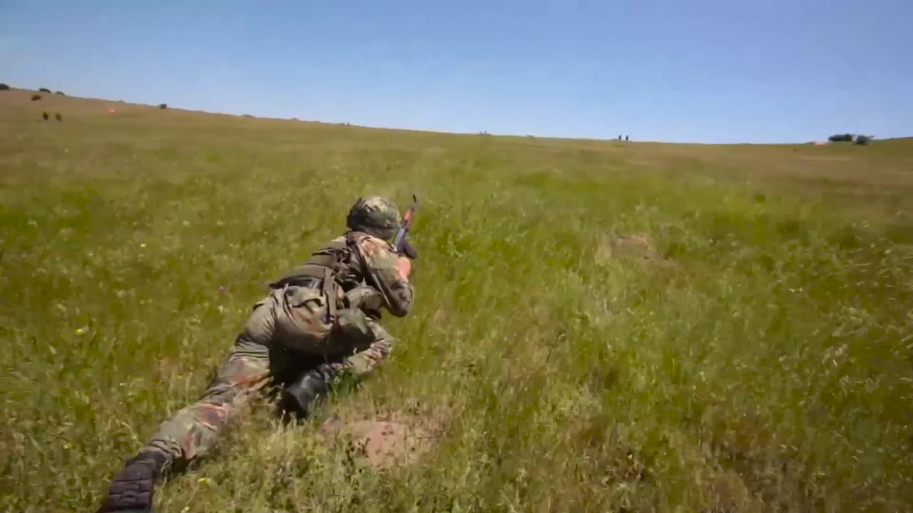 Army Soldiers Practice At An Outdoor Target Range In Romania 1 Free ...