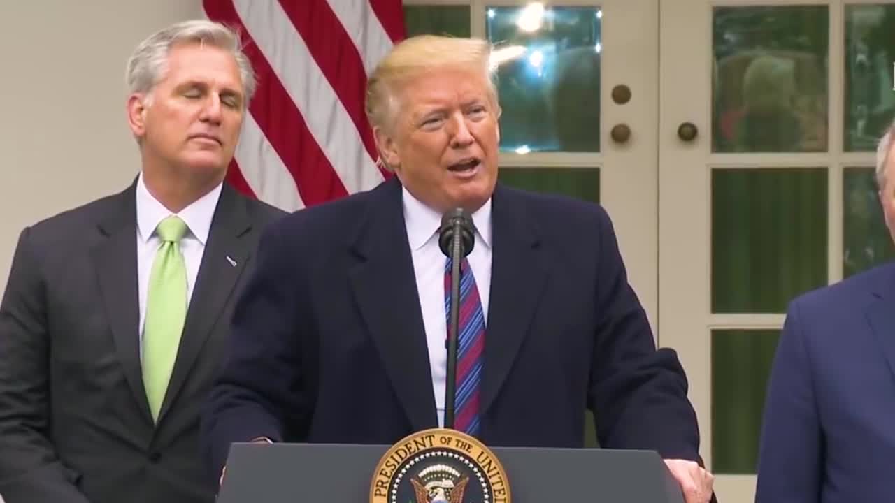 Us President Donald Trump Answers Questions From The Press About ...