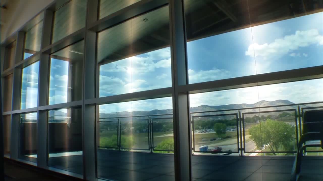 An Electrochromatic Window Changes Hue With The Weather Conditions Free ...