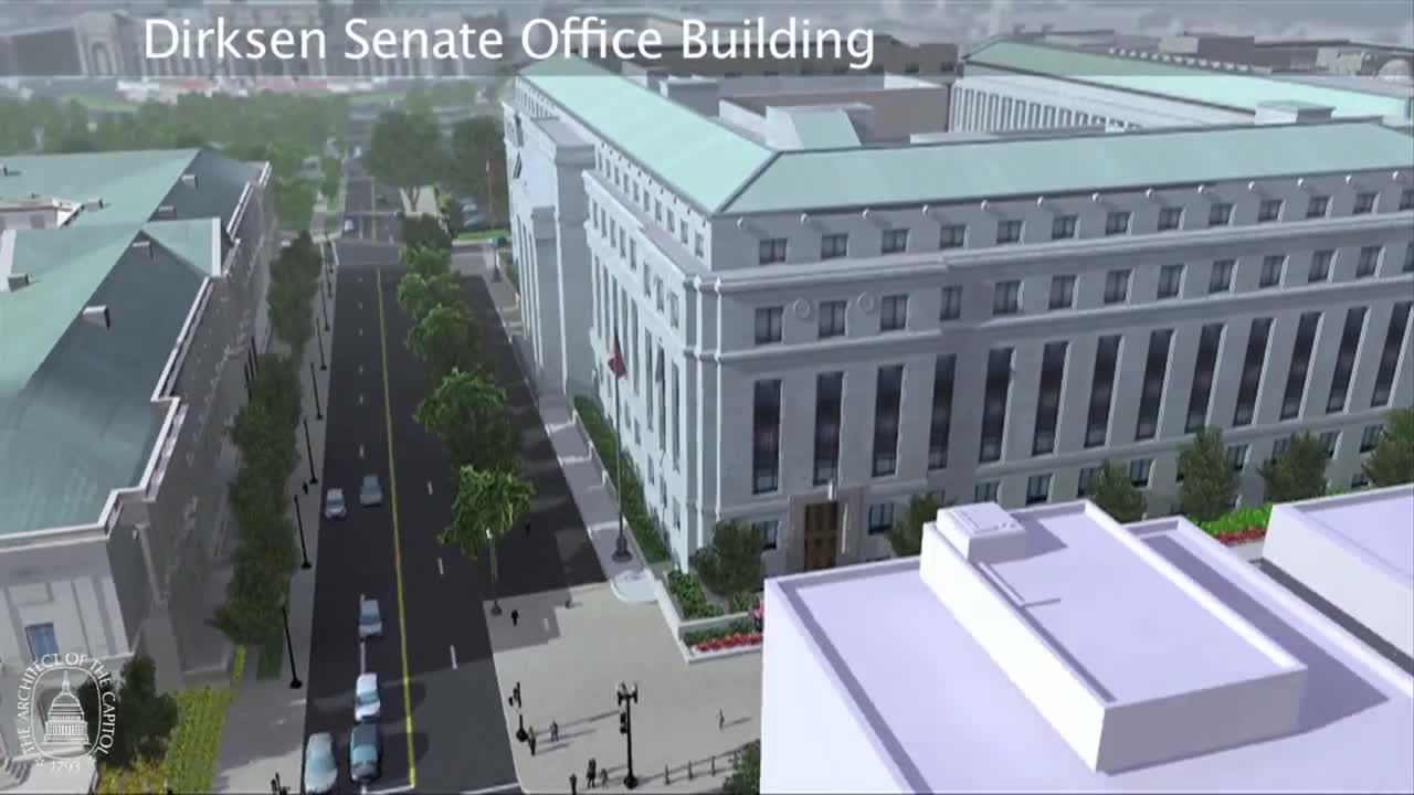 An Animated Fly By Of The United States Capitol Building In Washington ...