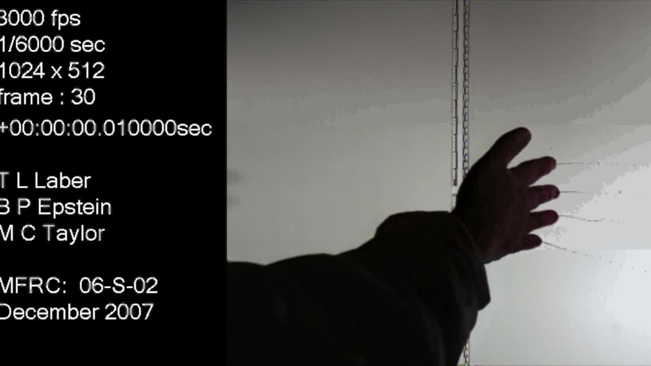 A Forensics Crime Lab Studies A Slow Motion Blood Smear Caused By The ...