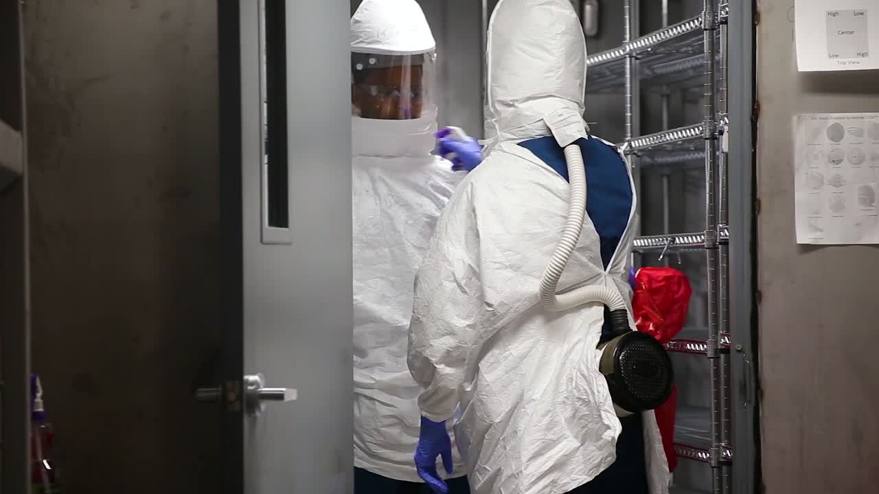The Battelle Ccds Critical Care Decontamination System Is Tested For ...