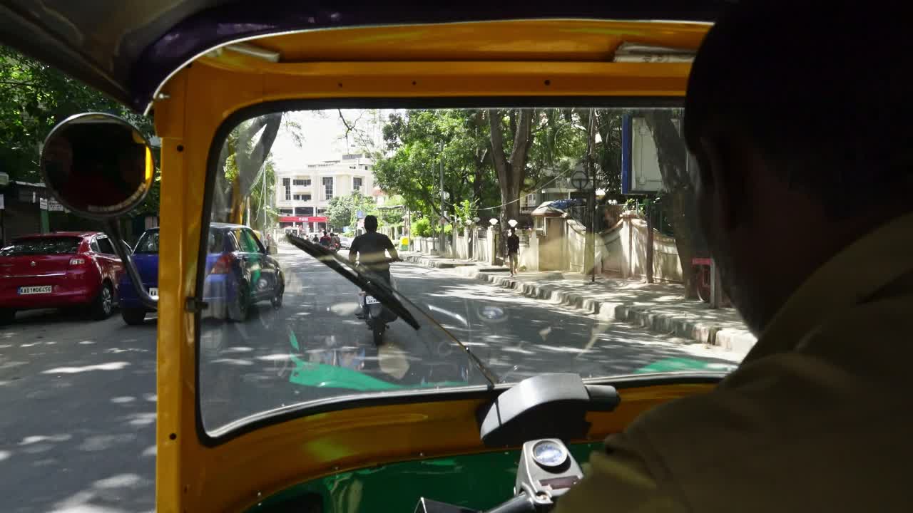 Sitting In The Back Of A Tuk Tuk Driving Through The Streets Of ...