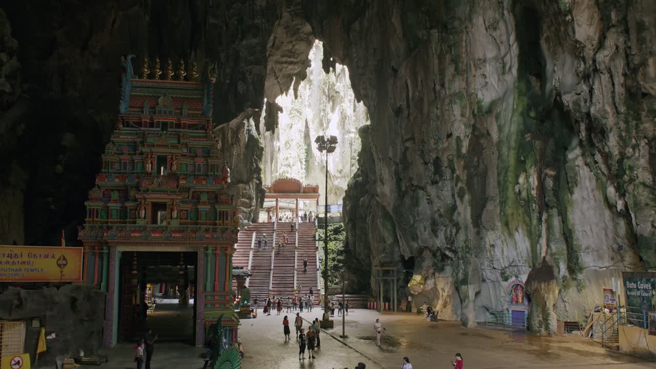Inside Batu Caves: Breathtaking View Inside The First Open Cave Free ...