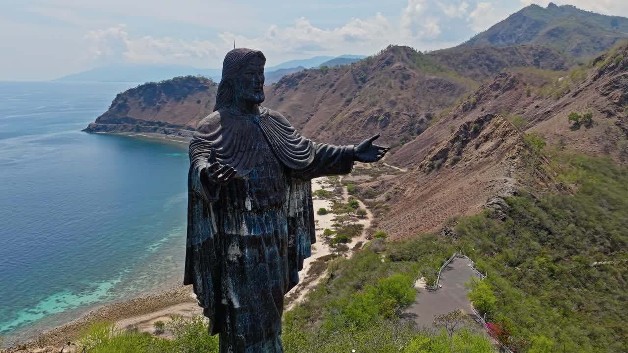 Cape Fatucama, Dili, East Timor - Cristo Rei Of Dili Statue - Orbit ...