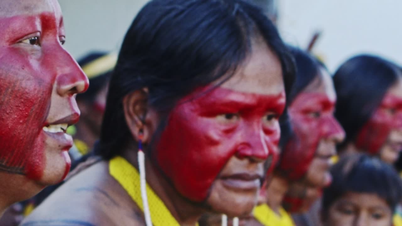 Indigenous People Wear Face Paint, Cultural And Spiritual Significance ...
