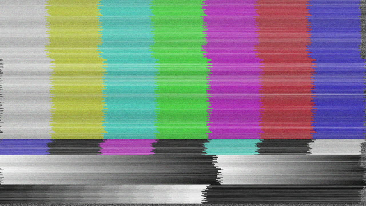 Television Static Screen Free Stock Video Footage Download Clips