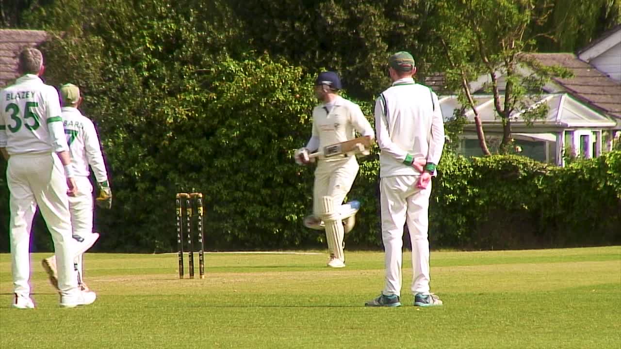 Two Cricket Teams Playing Cricket Against Each Other Free Stock Video ...