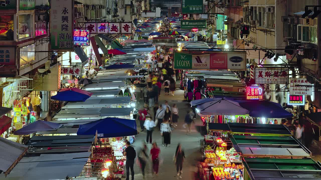 High Level Static Long Lens Shot. Time Lapse Free Stock Video Footage ...