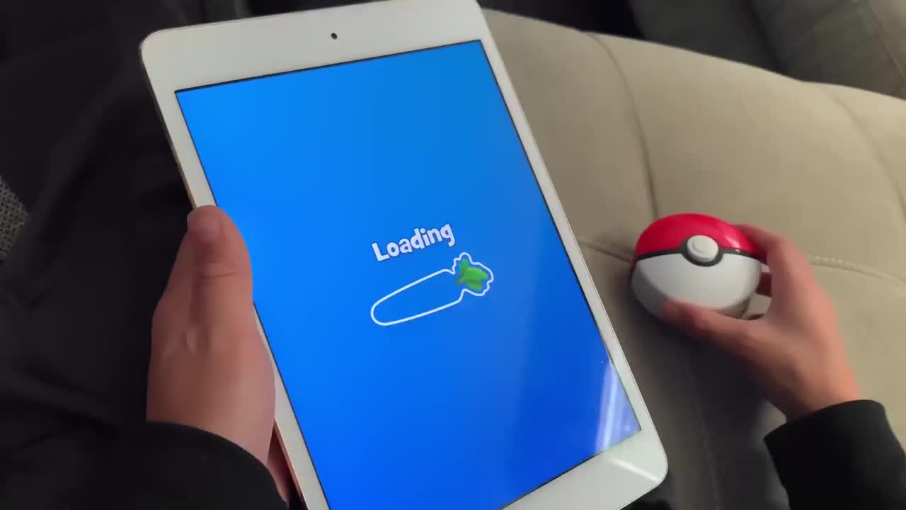 Kid Using The Mc Donald's Mc Play App On His IPad Device To Scan His ...