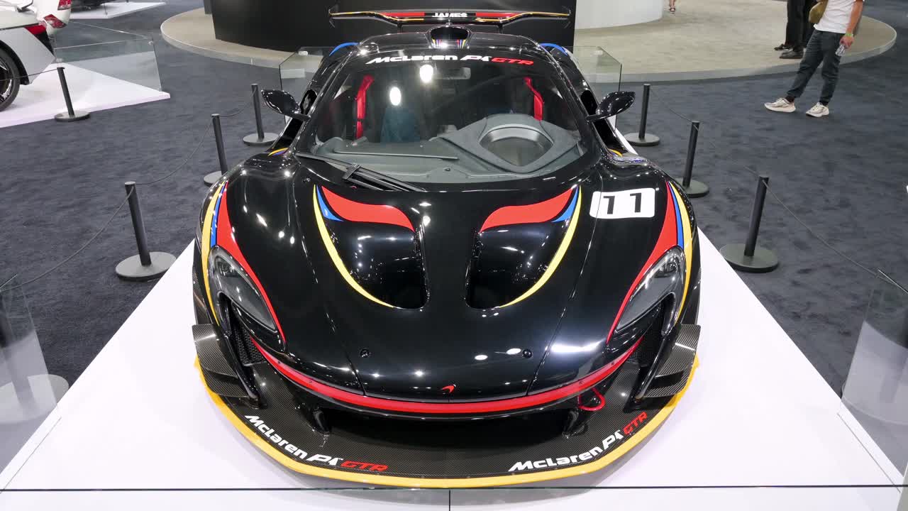 Exclusive Luxury Supercar P1 GTR Front Hood Is Seen Displayed During ...