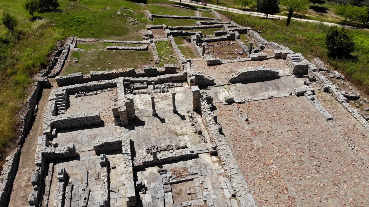 Stone Walls And Pillars Of Old Cathedral Discovered On Ancient City Of ...