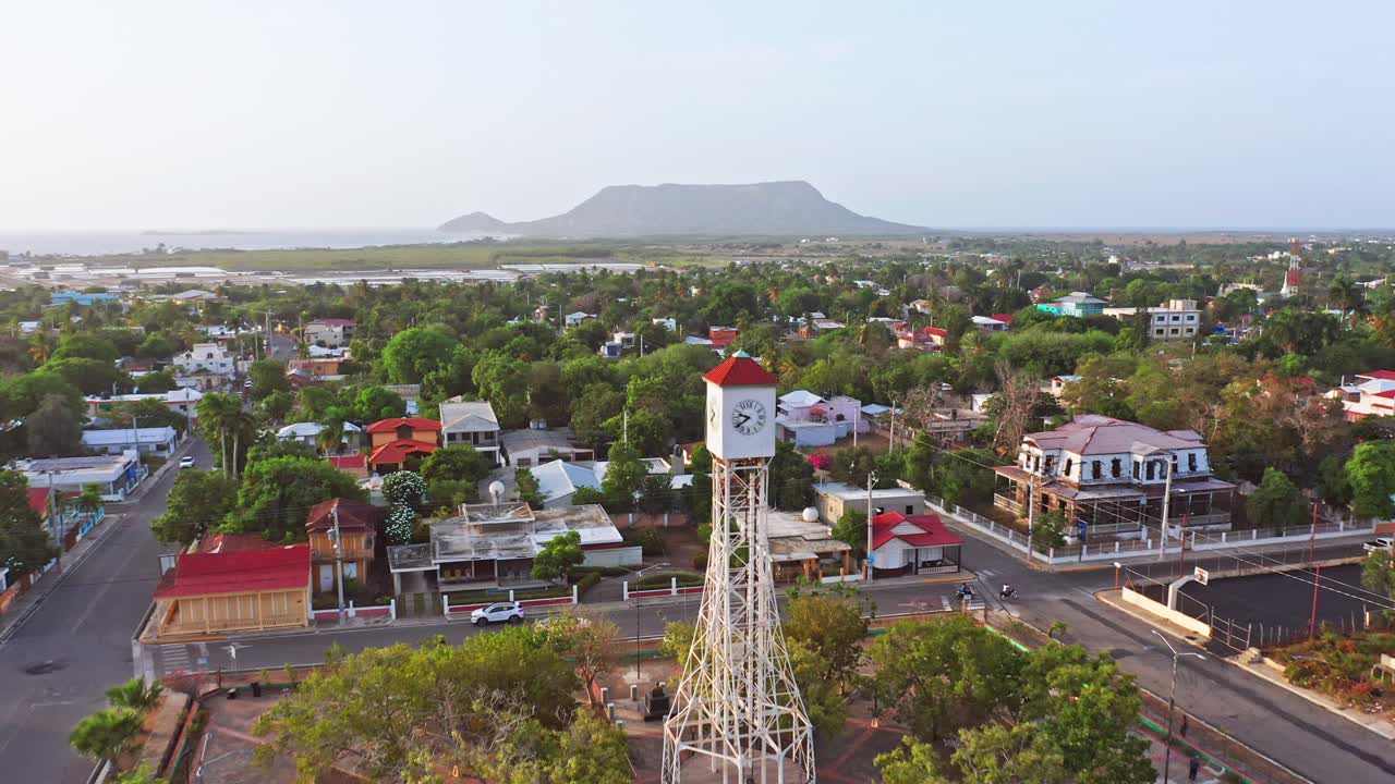 Reloj De Montecristi Tower At Town Square Park In Monte Cristi ...
