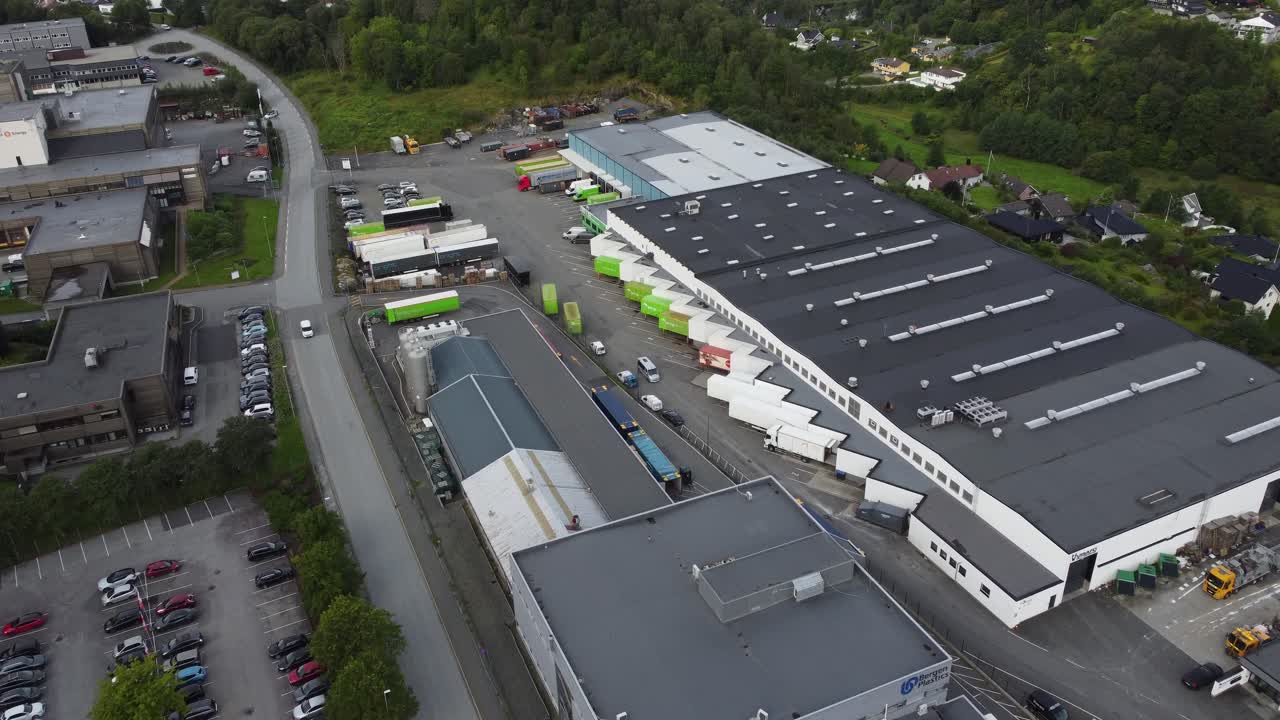 Bring Express Terminal Building And Warehouse In Nesttun Outside Bergen ...