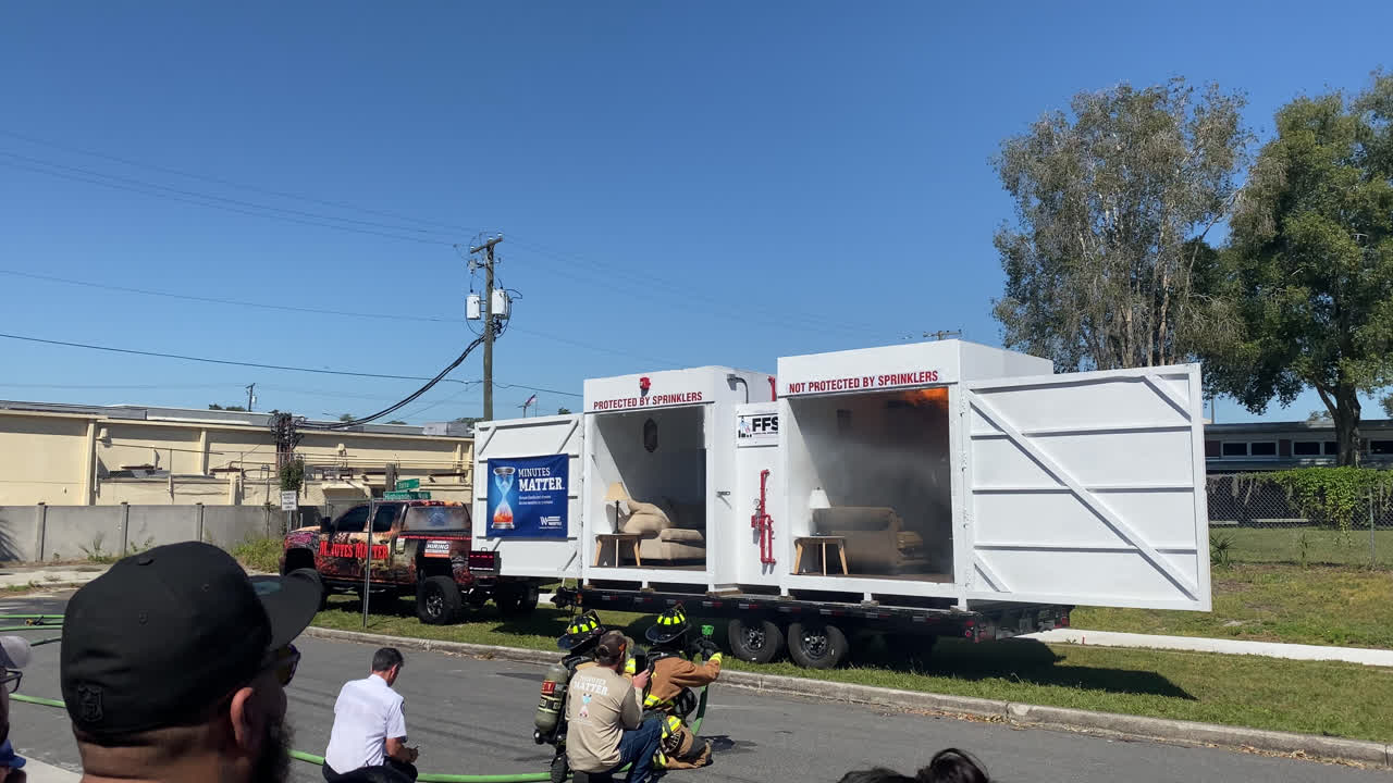 Florida Fire Sprinkler Association Perform On Site Education Program On ...