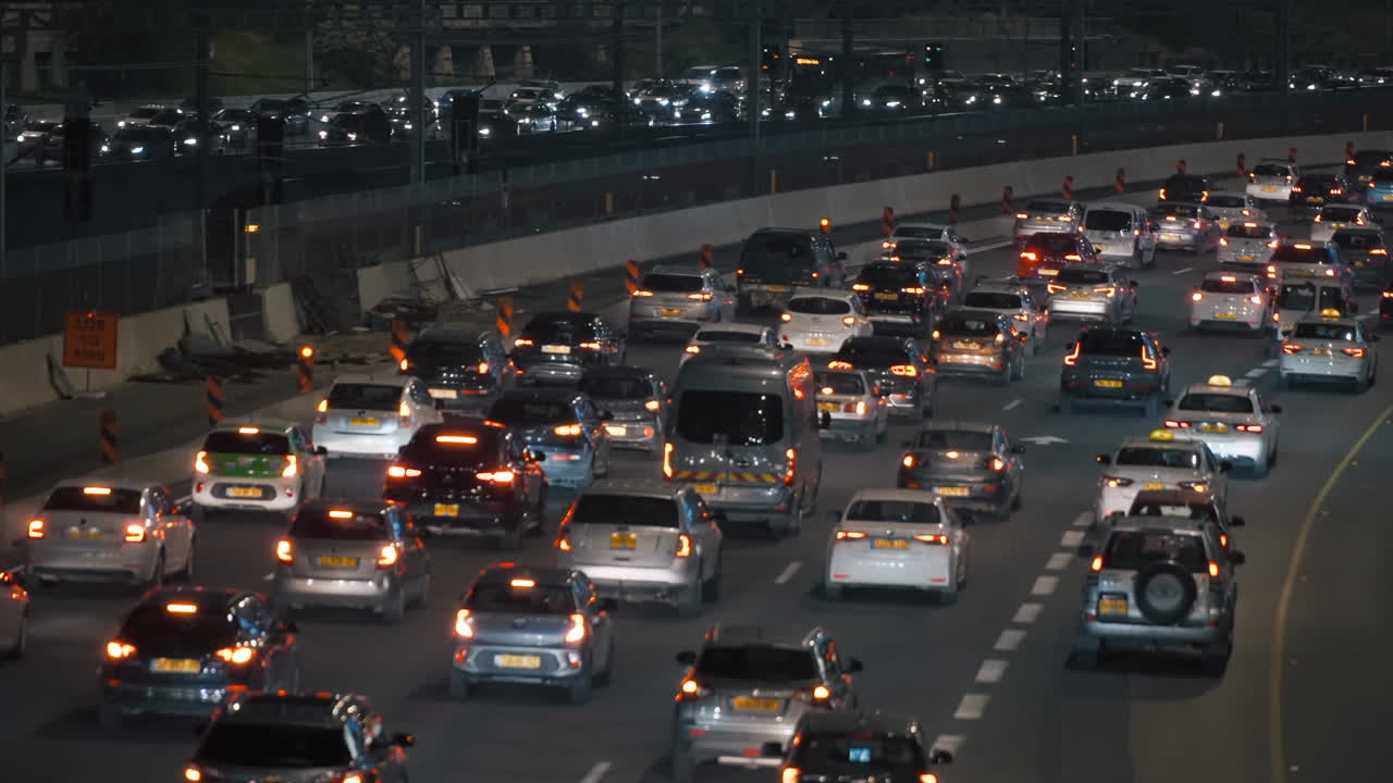 Premium stock video - Time lapse movie of traffic jam and congestion ...