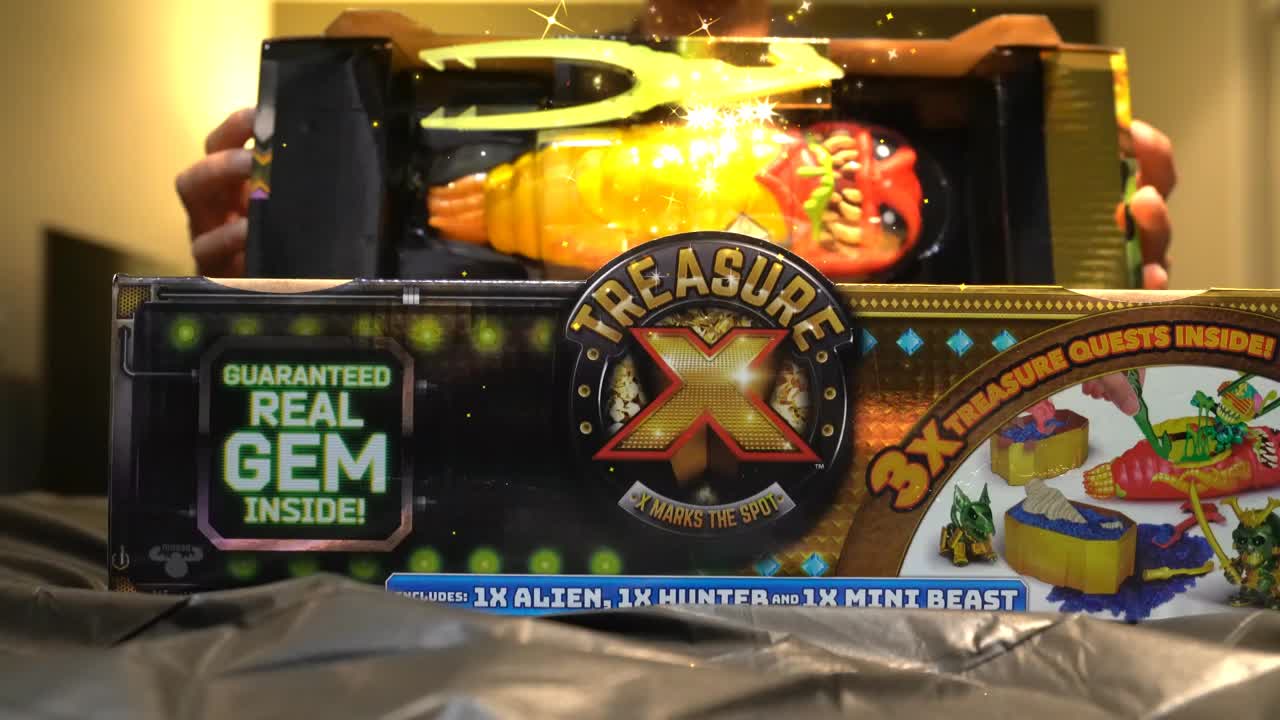 4K Toy Opening Video_AliensvsKings_TreasureXAdventure With Animated ...