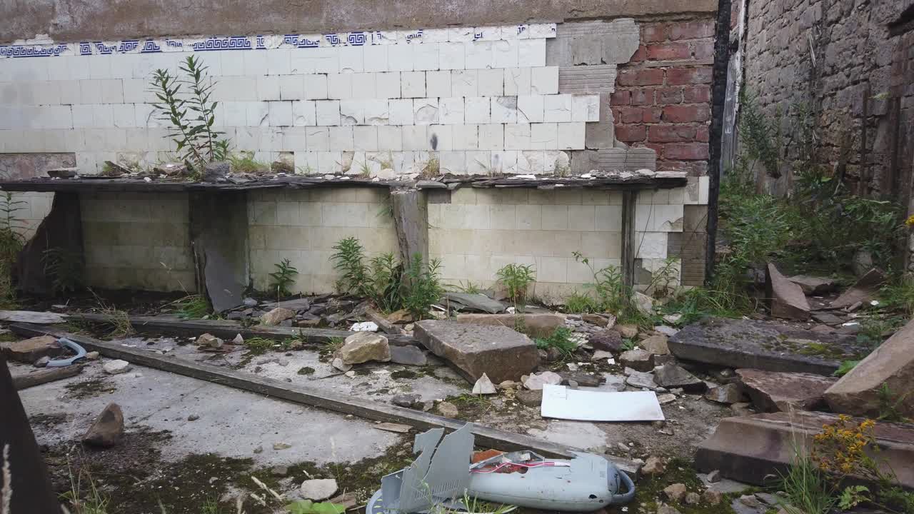 Inside A Neglected Room In Hartwood Hospital Free Stock Video Footage ...