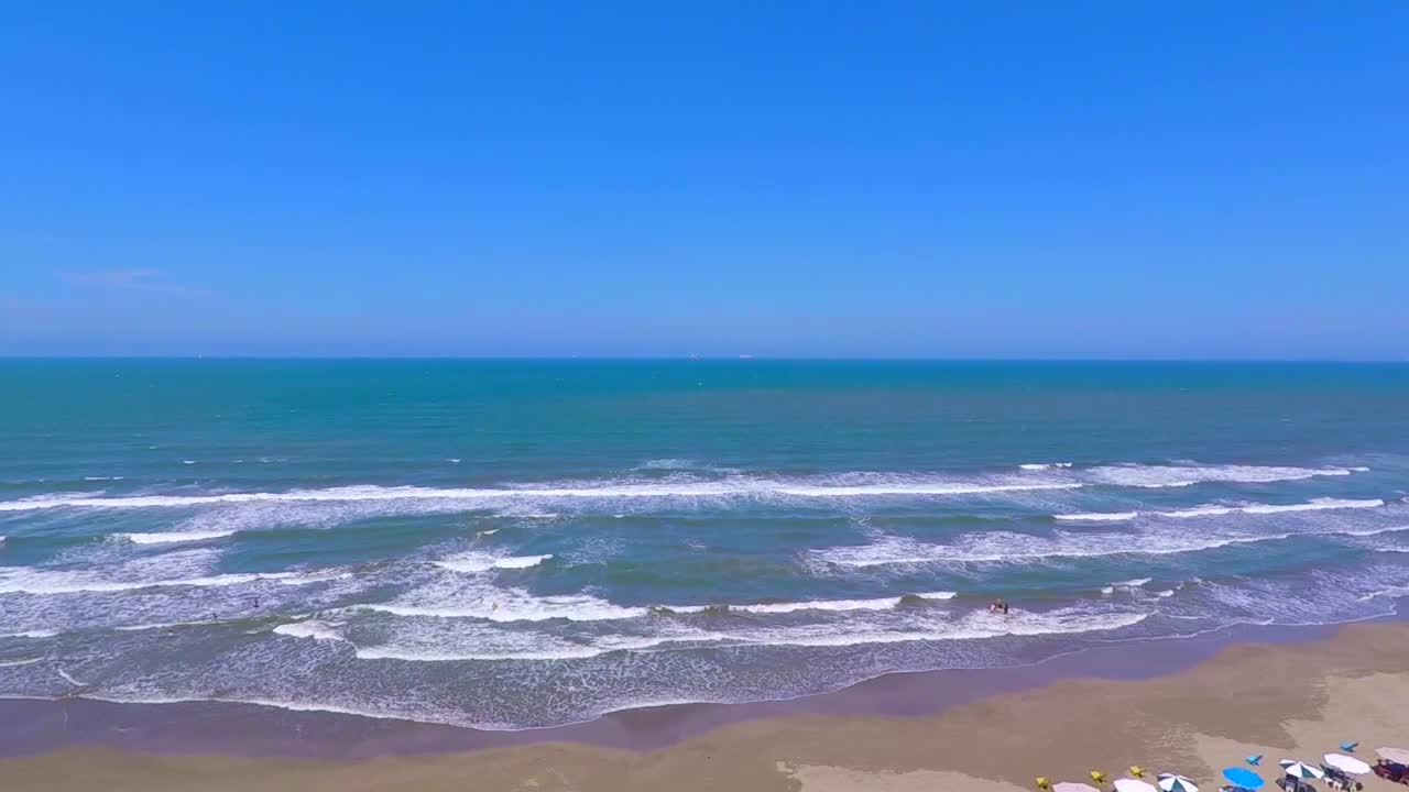 Bird´s Eye View Of The Coastline Boca Del Rio Beach, Image From The ...
