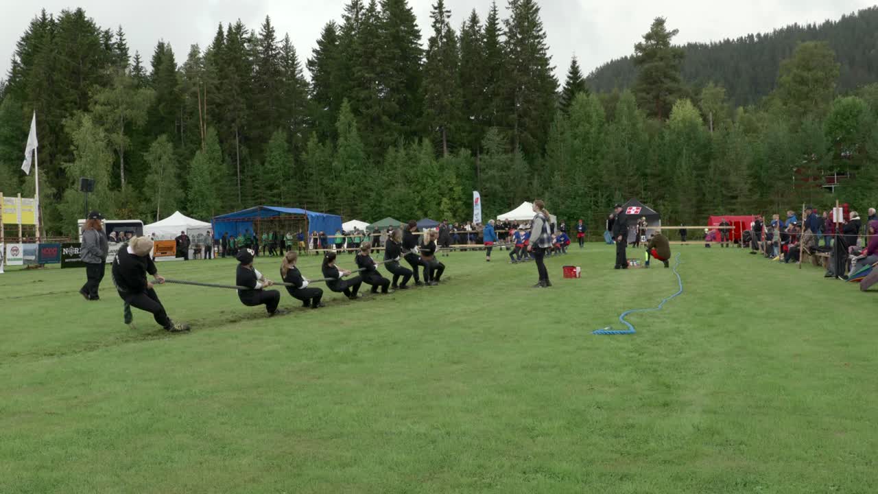 Two Teams Struggling To Win The Battle Free Stock Video Footage ...