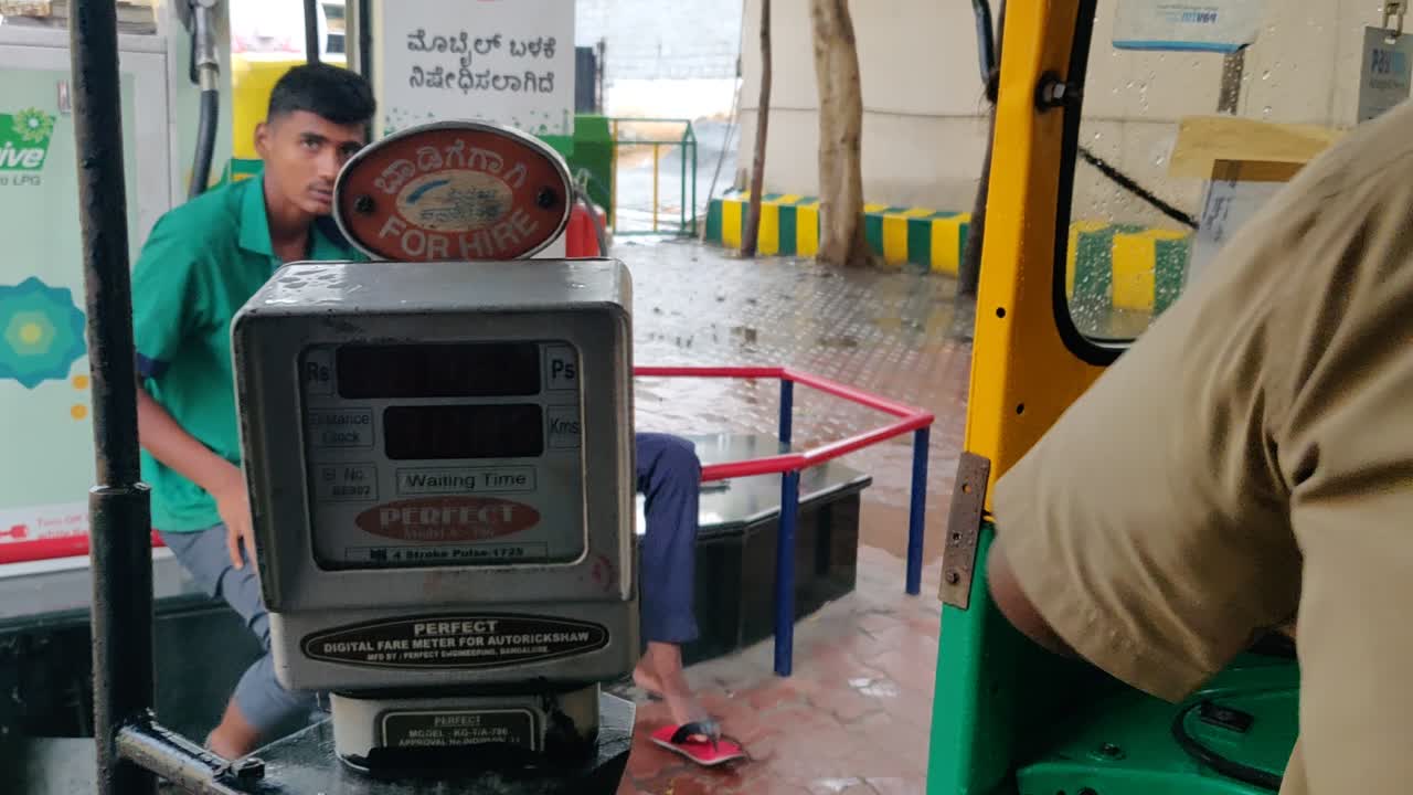 Auto Rickshaw Meter Reading Numbers Free Stock Video Footage Download Clips