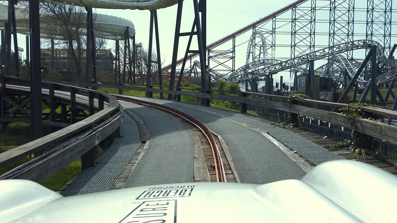 Blackpool Pleasure Beech,Grand Prix In 2021 Free Stock Video Footage ...