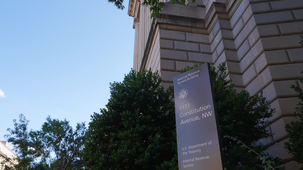 IRS Sign Free Stock Video Footage Download Clips