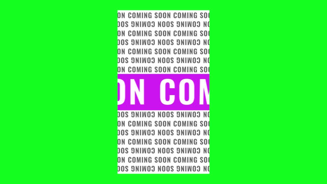 Coming Soon Story Network Social Media Green Screen Free Stock Video ...