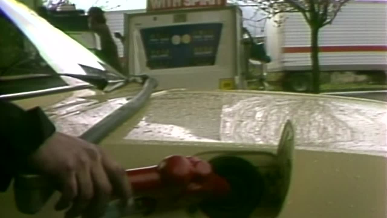 1980S GAS STATION PUMPING FUEL INTO CAR Free Stock Video Footage ...
