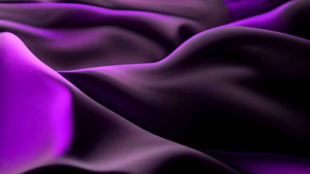 Premium stock video - Purple liquid morphing abstract animation