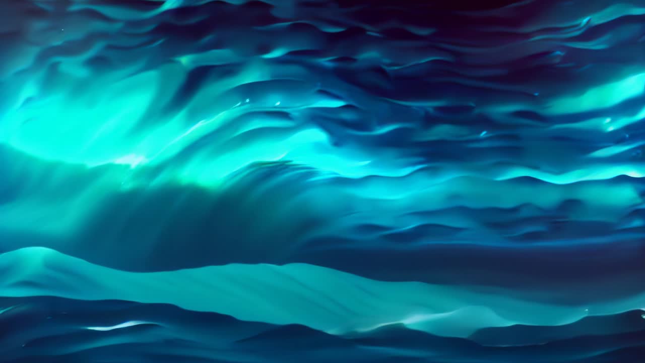 Premium stock video - Abstract water waves motion graphics animation background