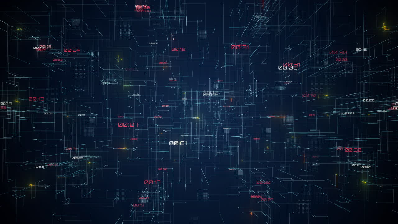 Futuristic HUD Video Animation Free Stock Video Footage Download Clips