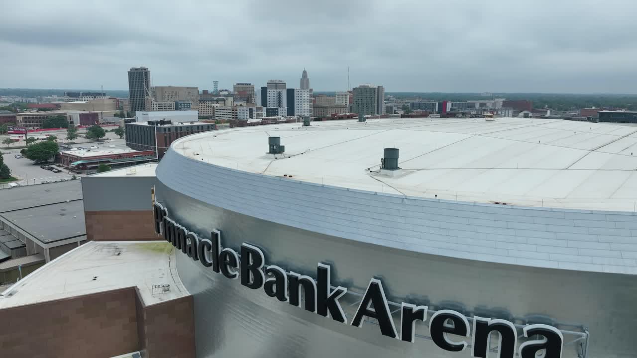 Pinnacle Bank Arena Is An Indoor Arena In Lincoln, Nebraska Free Stock ...