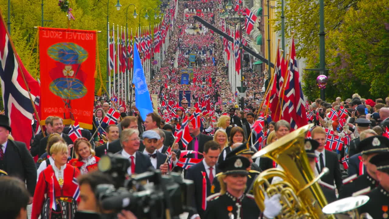 The 17th Of May Celebrations As Norwegians Celebrate Constitution Day ...