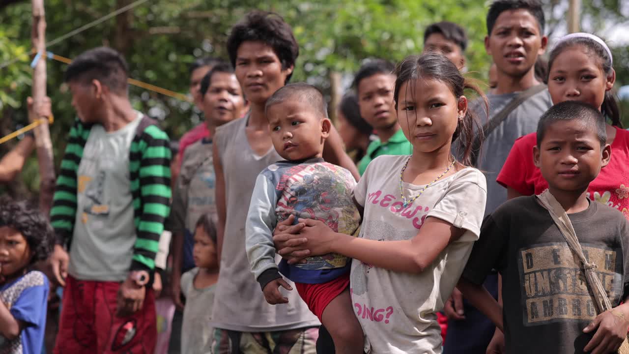 Tribal Ethnic Mountain Peoples Sad Young Ethinc Asian Girl In Small ...