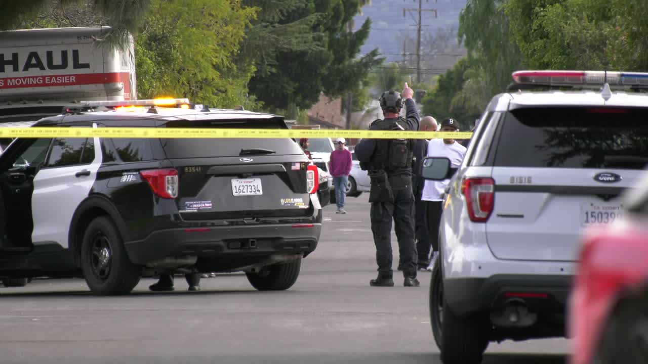 Police Survey An Active Crime Scene Free Stock Video Footage Download ...