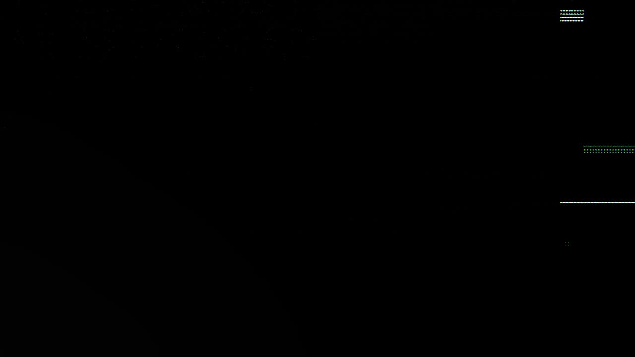 Premium stock video - Television interference overlay 4k background