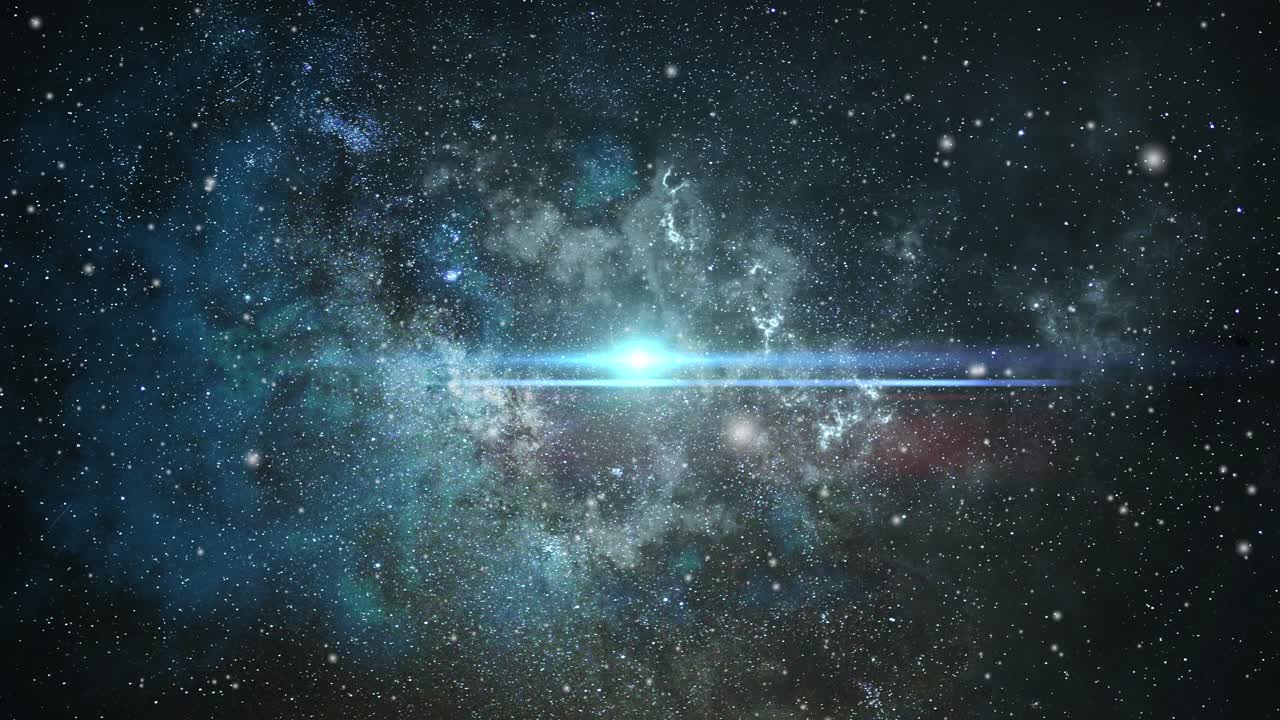 4k Moving Nebula Clouds Hovering With Stars Free Stock Video Footage ...