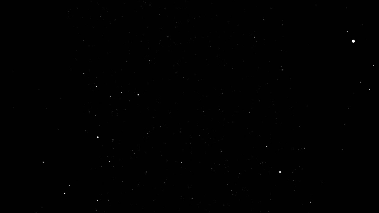 Night Stars Animation, Space Travel Motion With Rotation, Hyperlapse ...