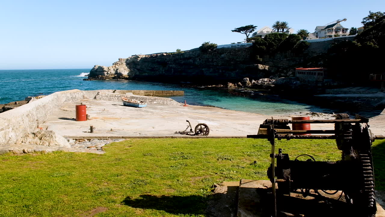Historic Old Harbour In Hermanus, South Africa Free Stock Video Footage ...