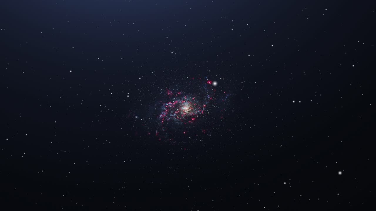4k Galaxy Fly Through Space Flight In The Dark Universe Free Stock ...