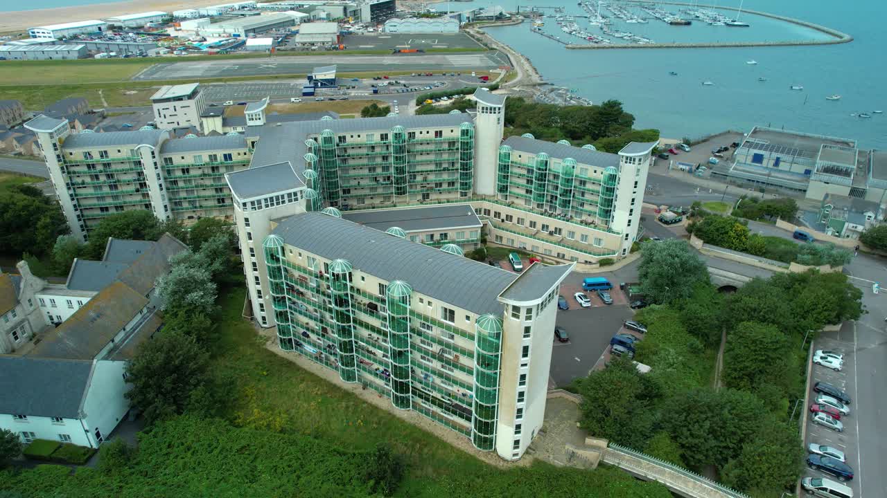 RNAS Portland Osprey Naval Base Headquarters Block On Maritime Harbour ...
