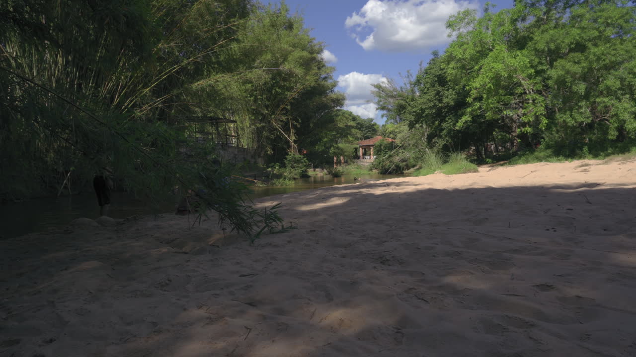 Natural Scene Of Balneario, Public Place For Swimming, Paraguay Free ...