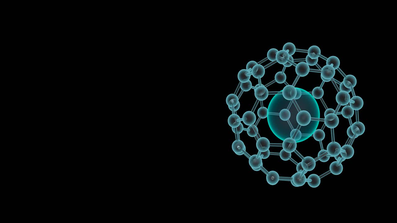 Electrons Revolving Around Protons And Neutrons Free Stock Video ...