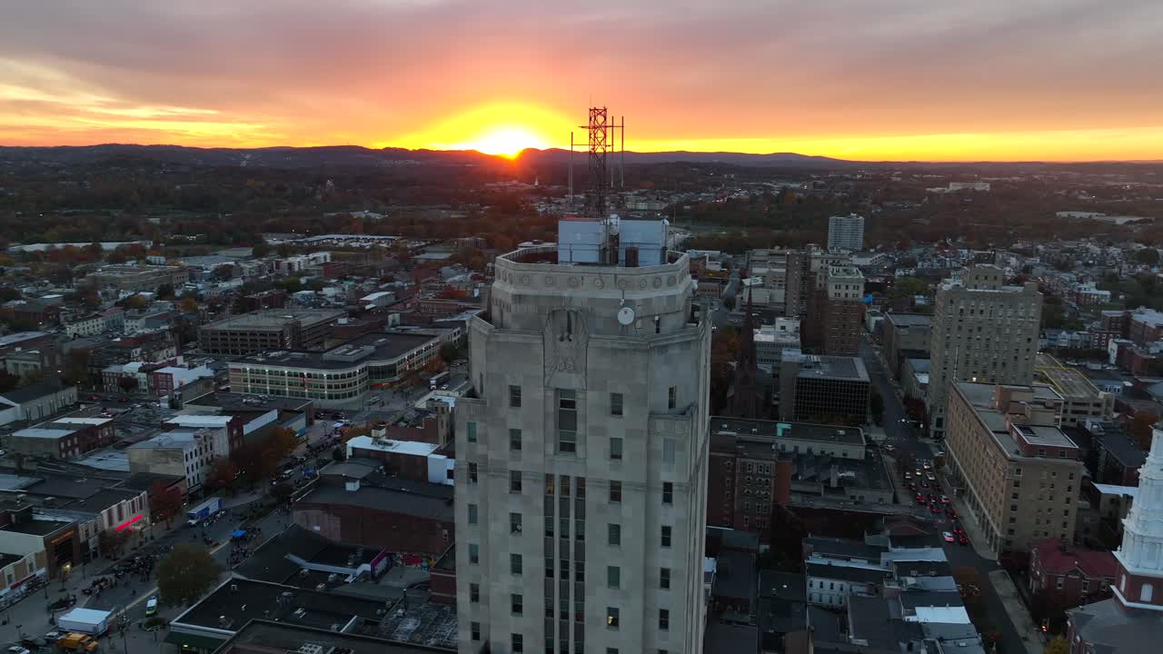Downtown Reading Pennsylvania In Berks County Free Stock Video Footage ...