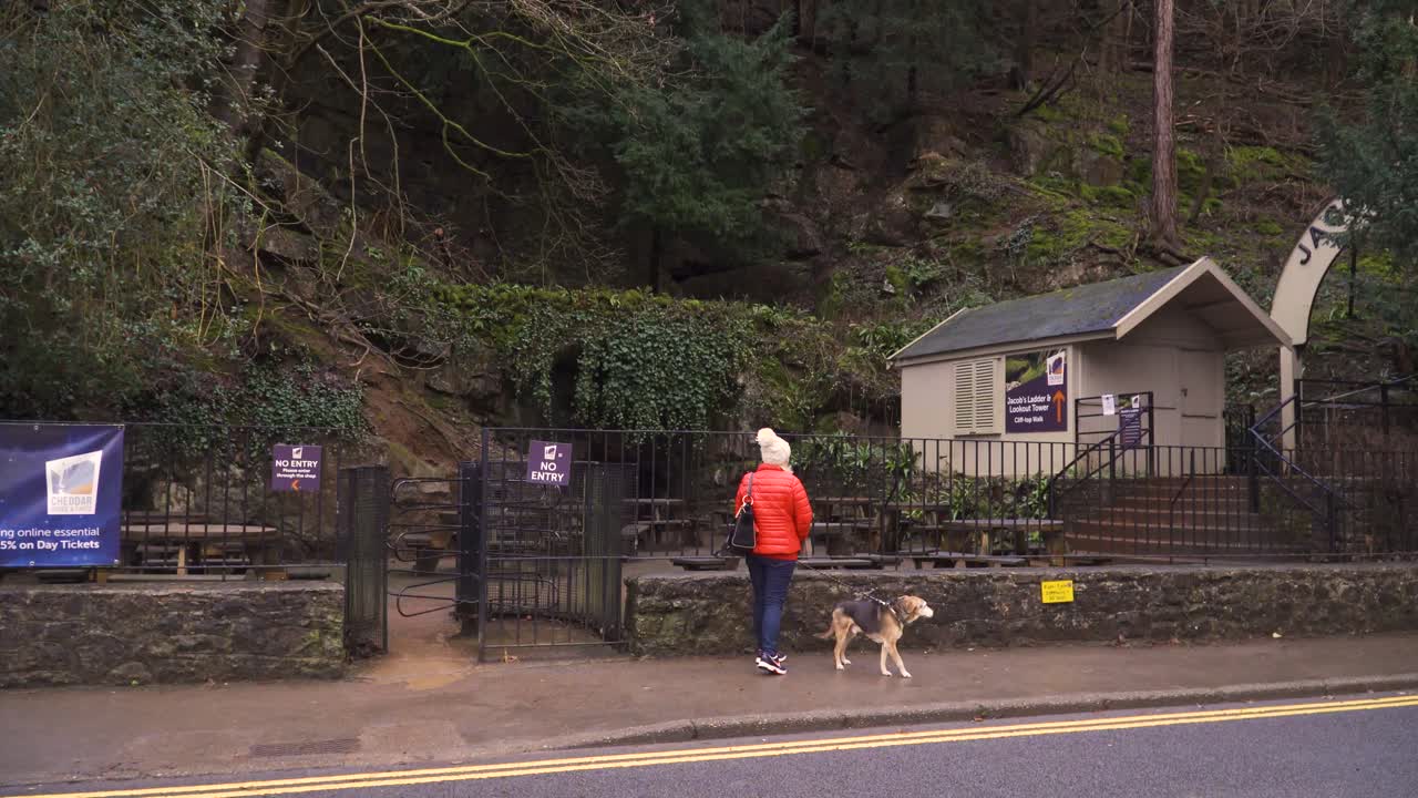 CHEDDAR, SOMERSET, UNITED KINGDOM, Exit Of The Famous Caves Of Cheddar ...