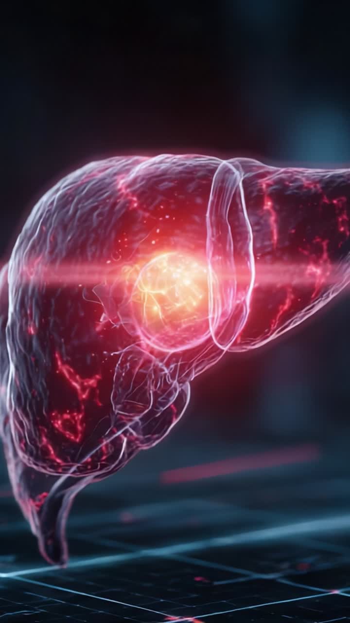 A Stunning Visualization of the Human Liver: Exploring Its Complex ...