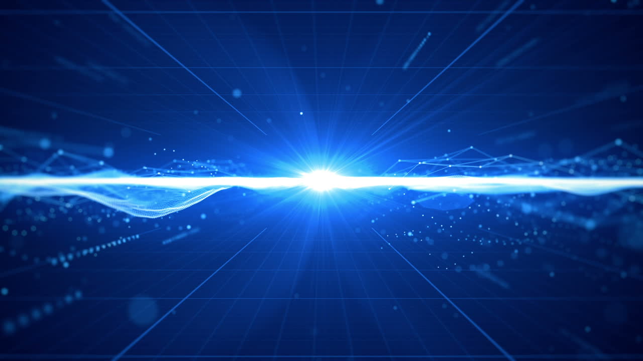 Premium stock video - Digital background animation