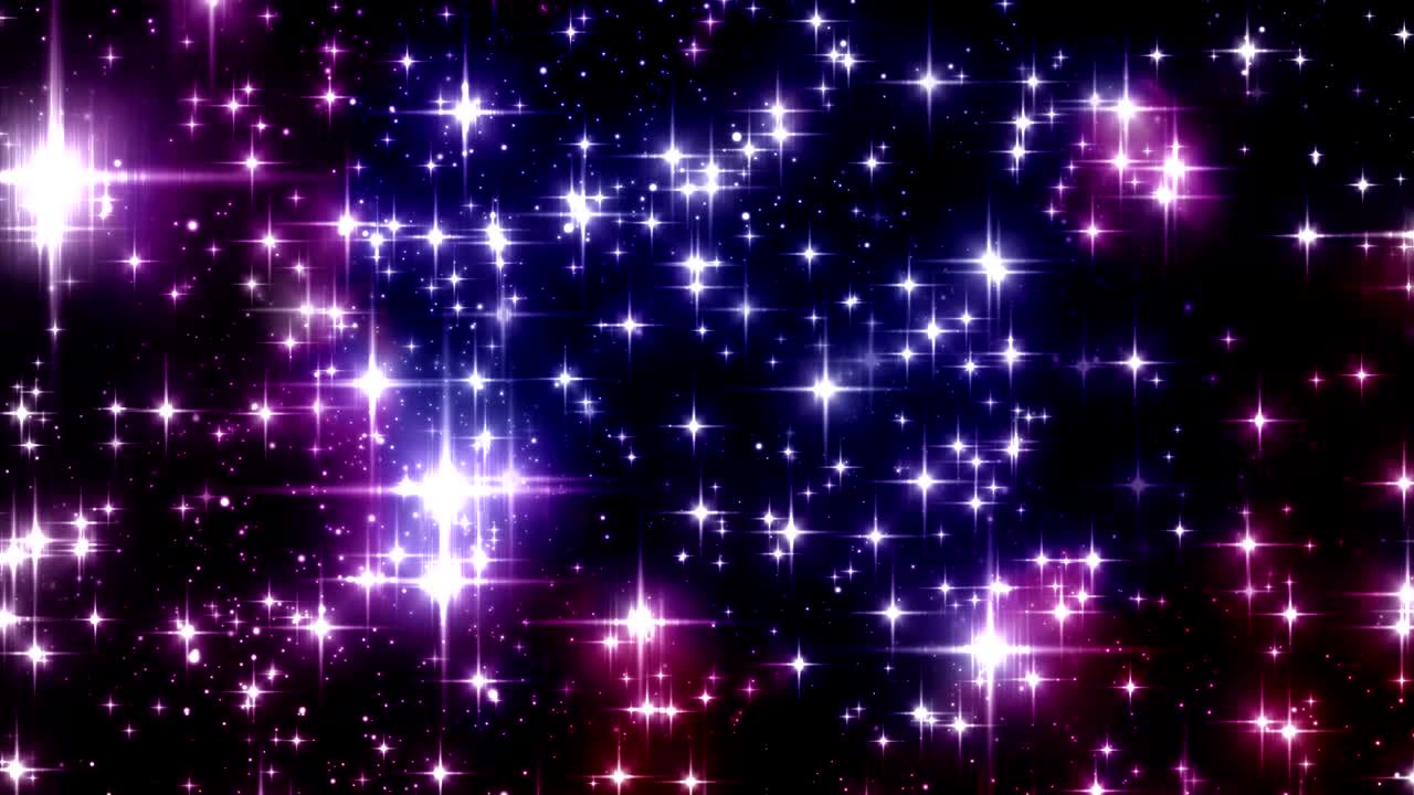 Glowing Star Particles Background Loop | Premium Stock Video Footage